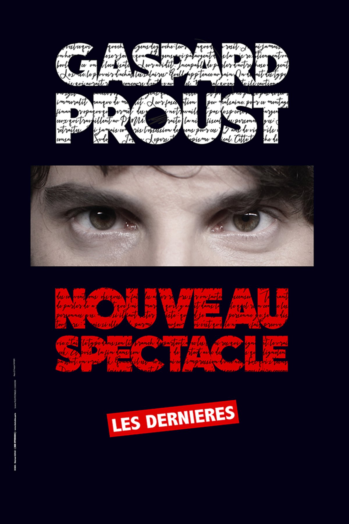 Gaspard Proust spectacle 2026 dates de la tournée et billetterie